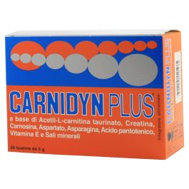 CARNIDYN PLUS INTEGRATORE CARNITINA 20 BUSTINE | Econviene.it