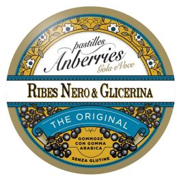 ANBERRIES CLASSICHE RIBES NERO & GLICERINA CARAMELLE 55 G | Econviene.it