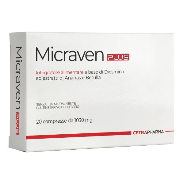 MICRAVEN PLUS 20 COMPRESSE DA 1030 MG | Econviene.it